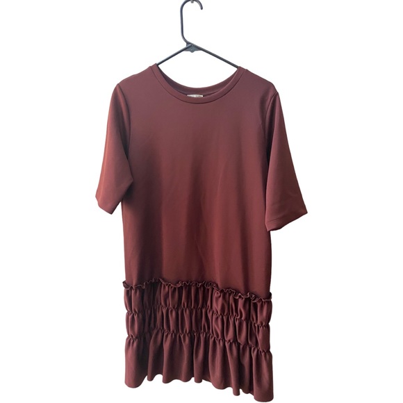 Zara | Dresses | Zara Ruffle Dress | Poshmark